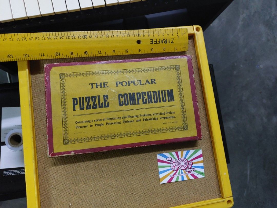 1920s Vintage R.Journet POPULAR PUZZLE COMPENDIUM made in England ...