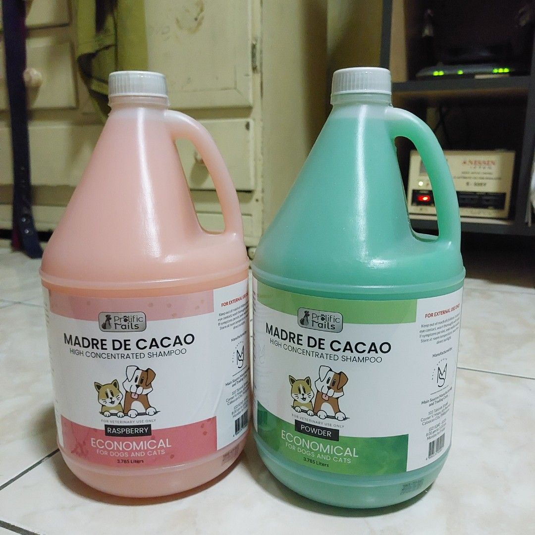1 Gallon Prolific Tails Madre de Cacao Shampoo, Pet Supplies, Health ...