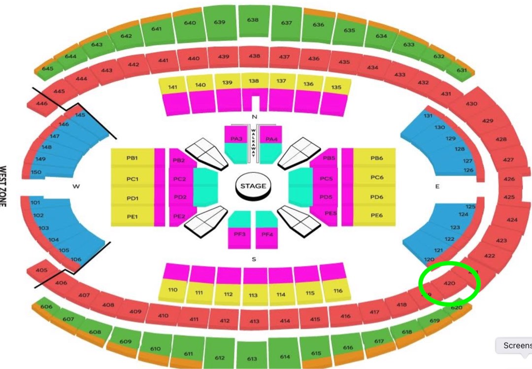 Ed Sheeran Cat 5 concert tickets - 2 or 1 (not seated together ...