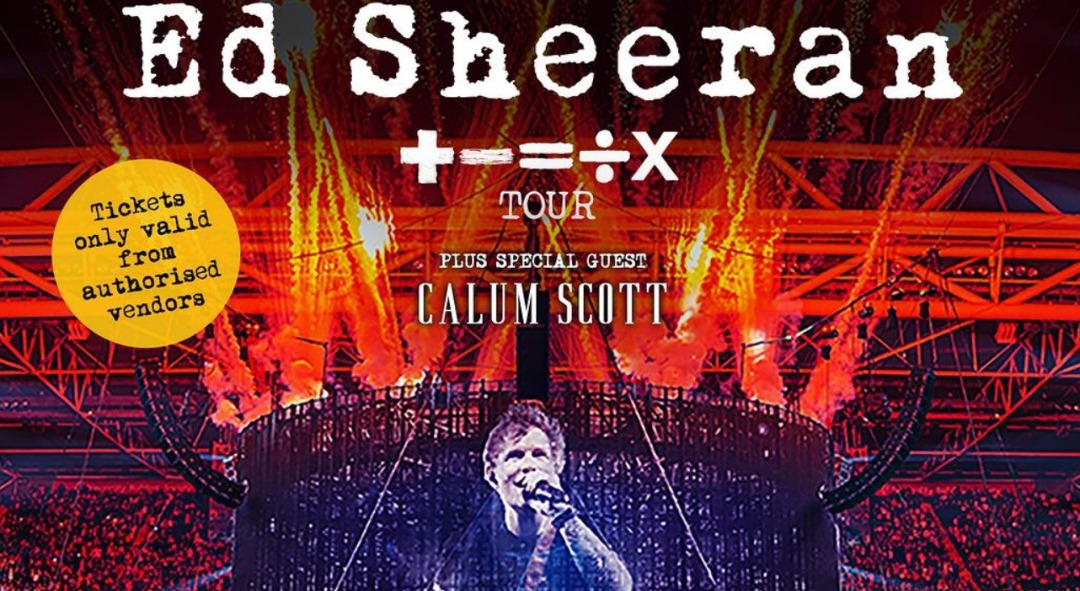 2 X Cat 4 Ed Sheeran World Tour, Tickets & Vouchers, Event Tickets on ...