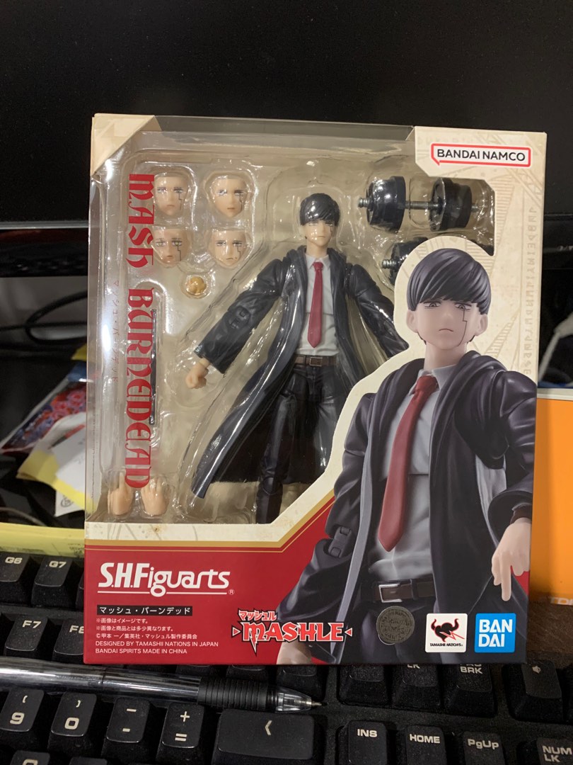 全新 行版 SHF 肌肉魔法使 MASHLE 馬修 班地德 MASH BURNEDEAD 物理魔法師, 興趣及遊戲, 玩具 & 遊戲類 ...