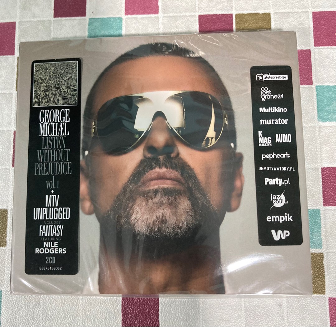 全新未拆 2CD George Michael - Listen Without Prejudice Vol.1 + MTV ...