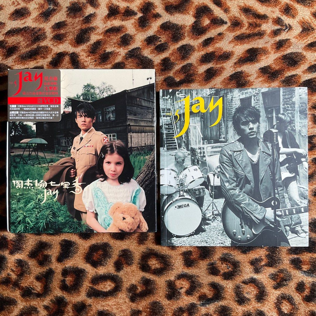 [周杰倫] Jay Chou 七里香 CD + VCD 首批限量版附送迷你寫真集 齊件連側紙 2004年好樂迪發行, 預購 - Carousell