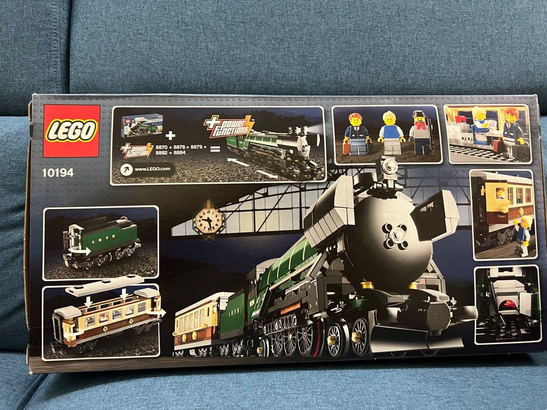 全新 Lego 火車系列 10194 Emerald Night, 電子遊戲, 遊戲機配件, 遊戲週邊商品 - Carousell