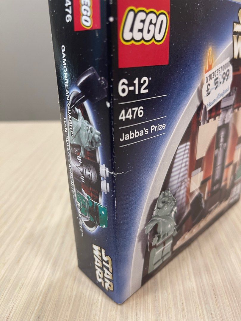 全新 LEGO Star Wars 4476 Jabba’s Prize, 興趣及遊戲, 玩具 & 遊戲類 - Carousell