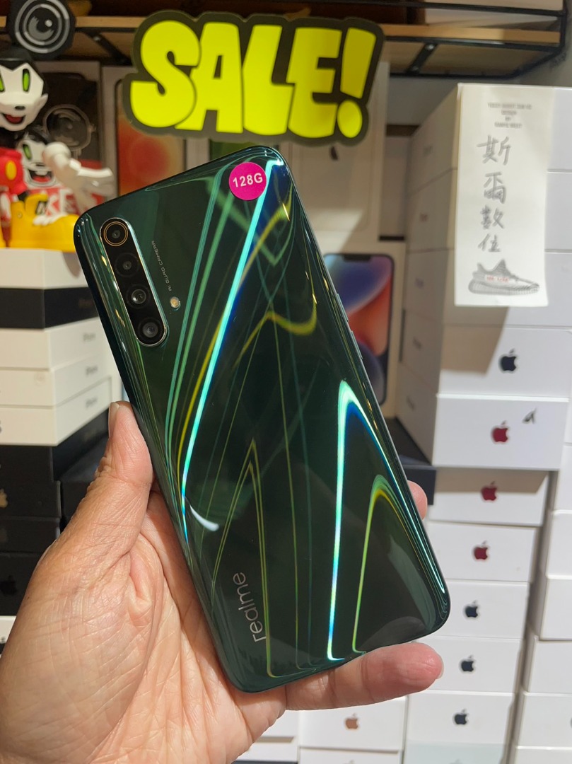 【外觀佳 降價出售】realme X50 5G 8GB128G 6.57吋 RMX2144 有實體店 可面交 2187, 手機及配件, 手機, Android 安卓手機, Realme在旋轉拍賣