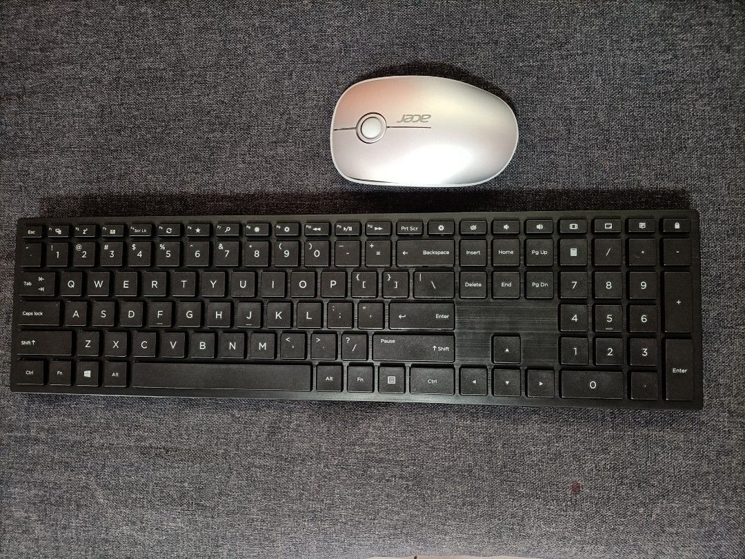 Acer Wireless keyboard and mouse, Computers & Tech, Parts & Accessories, Computer Keyboard on ...