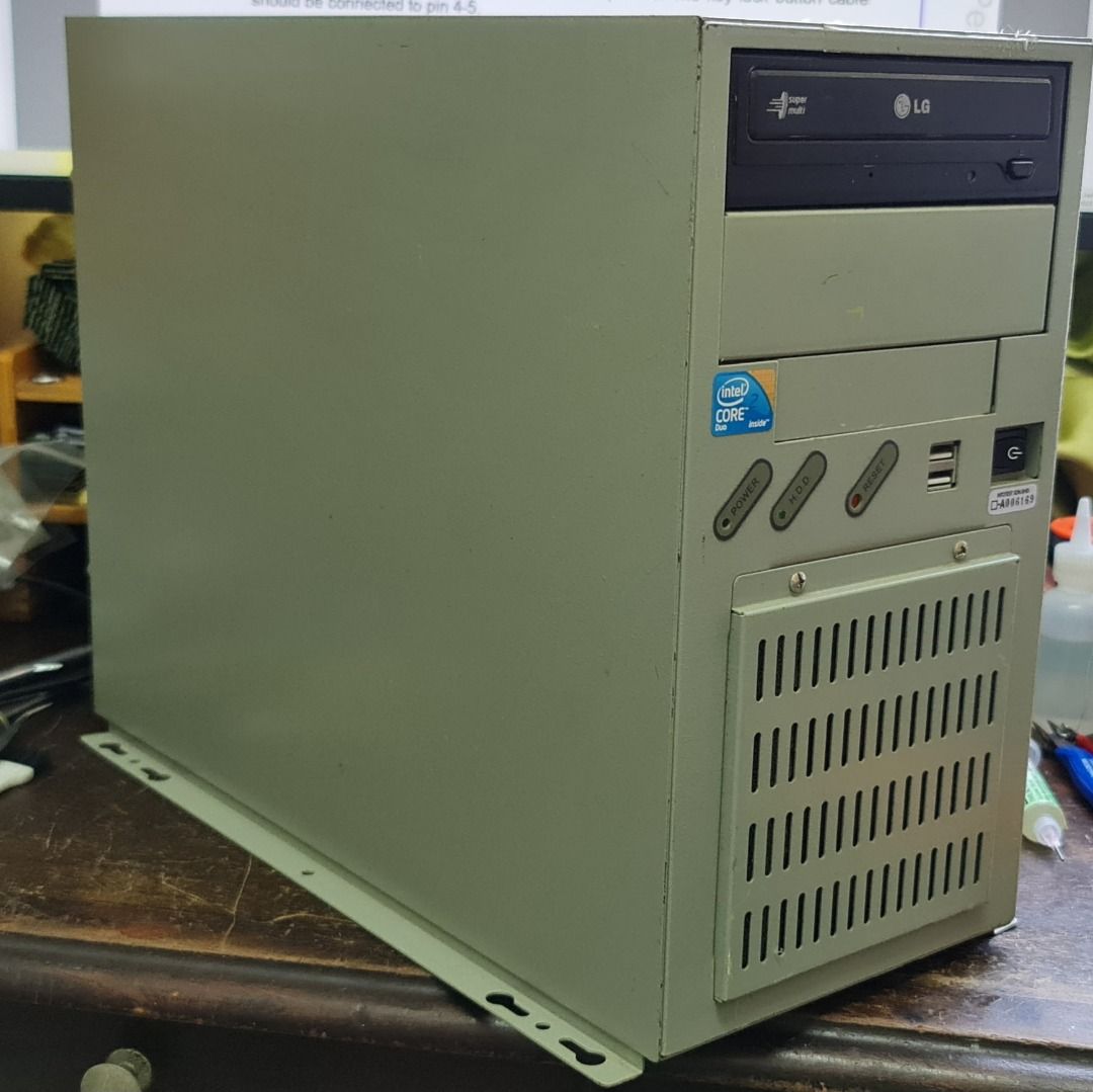 Advantech IPC-6608 Industrial Desktop/WallMount Chassis, Computers & Tech, Office & Business ...