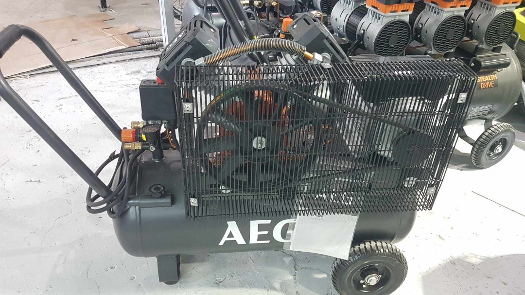 AEG Belt Driven Air Compressor, Commercial & Industrial, Construction ...
