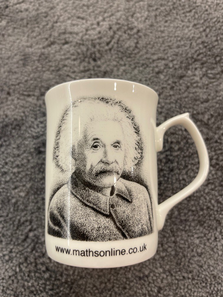 Albert Einstein Commemorative Mug Cup, Hobbies & Toys, Collectibles ...
