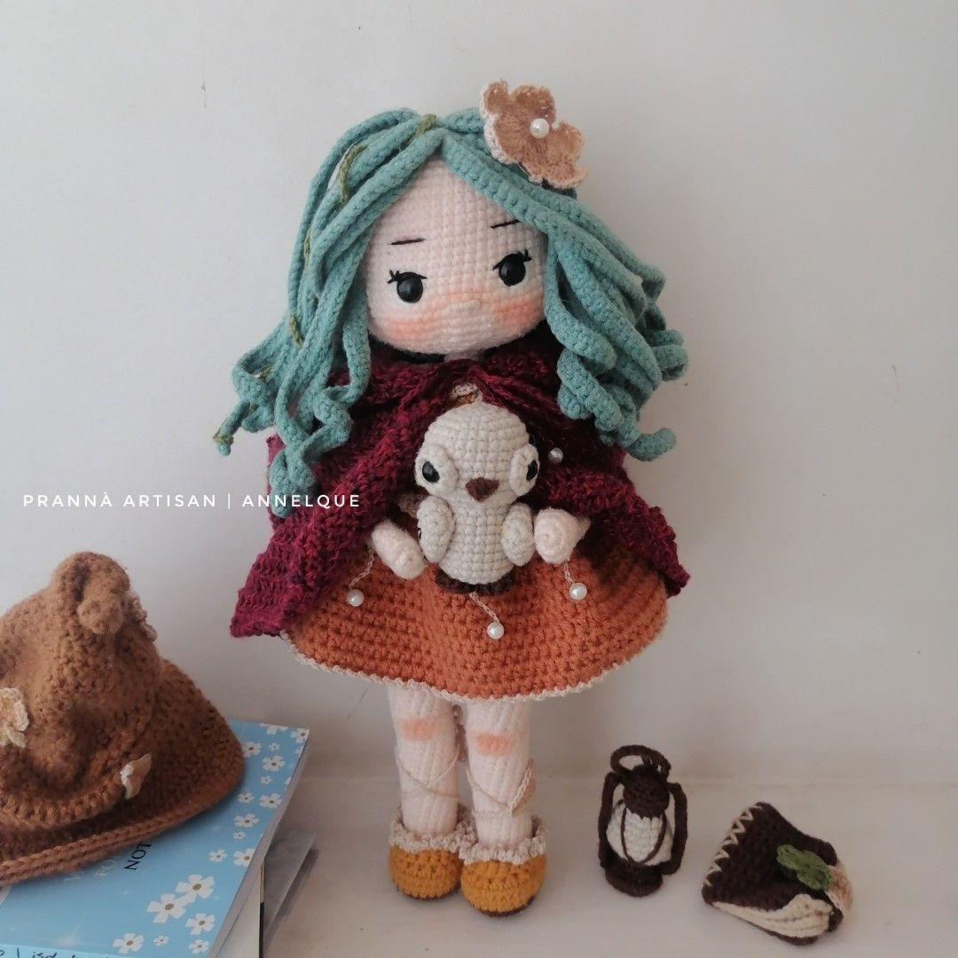 Amber Autumn Doll Amigurumi Crochet Hobbies Toys Stationary Craft Handmade Craft On