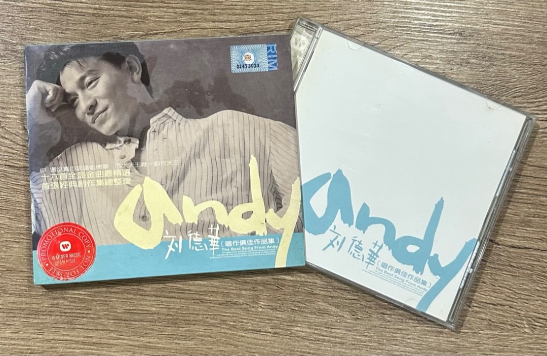 Andy 刘德华 - 唱作俱佳作品集 The Best Songs From Andy, Hobbies & Toys, Music ...