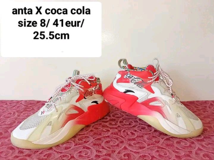 Anta X Coca Cola, Women's Fashion, Footwear, Sneakers on Carousell