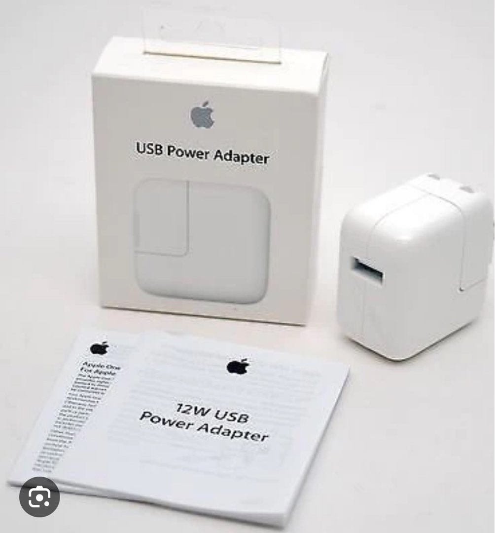 Apple 12W USB power adapter ( Original ), Mobile Phones & Gadgets ...