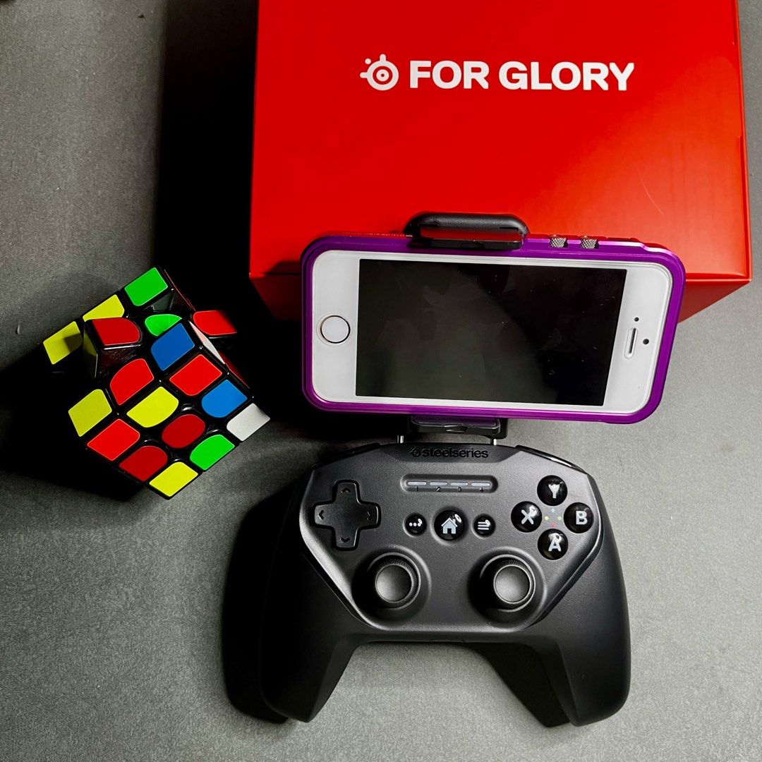 Apple Game Controller Steel Series Nimbus+, Video Gaming, Gaming ...