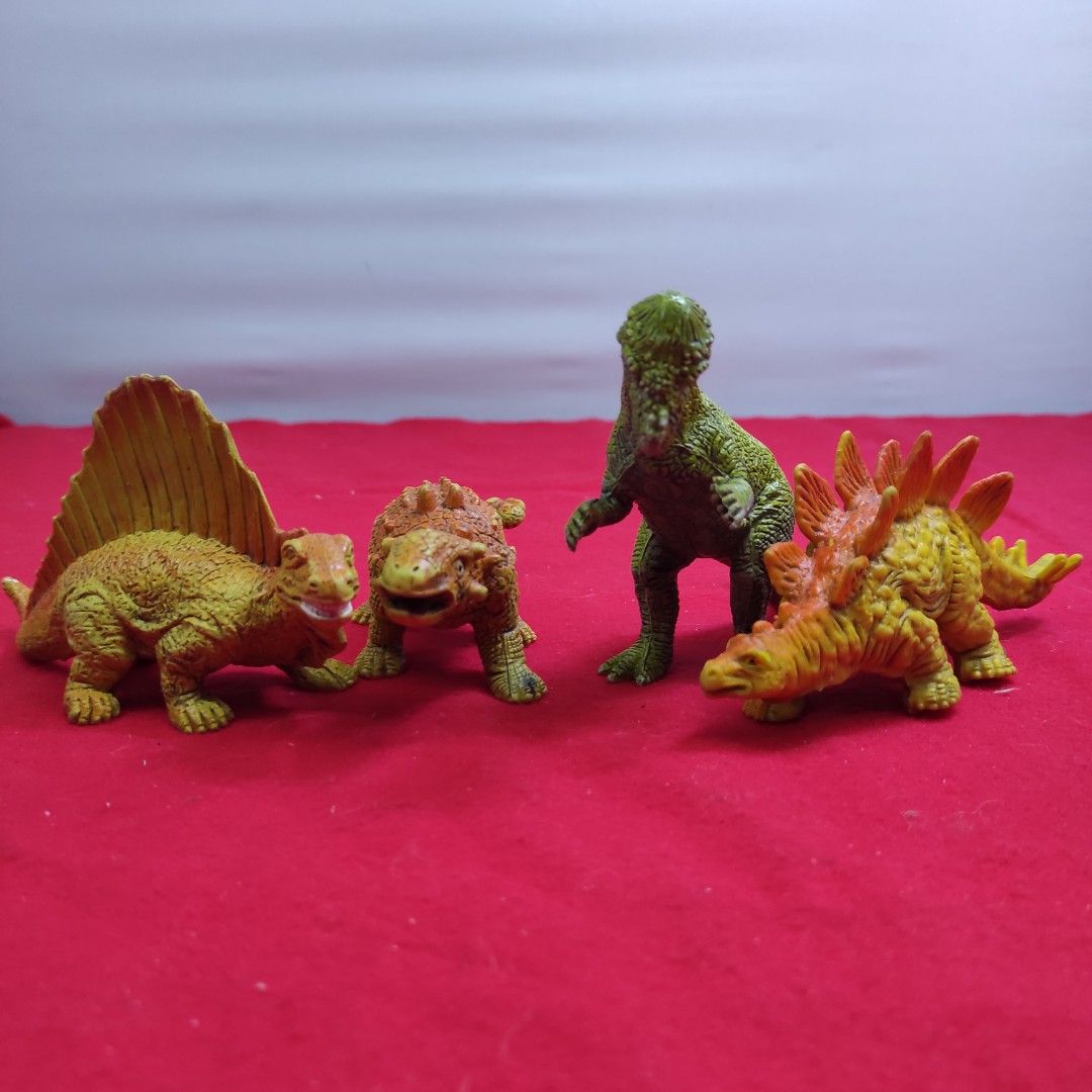 Assorted UKRD Vintage 1992 rubber Dinosaur toys for 275 each *P6 ...