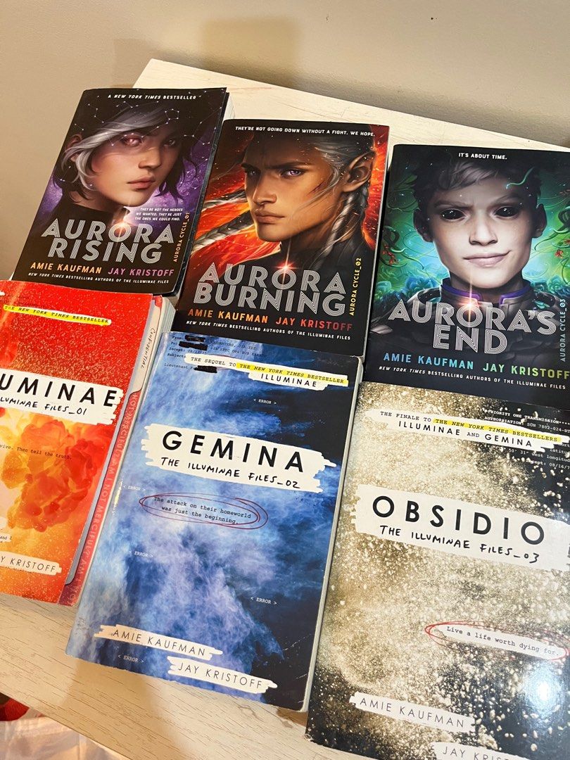 Aurora Rising Trilogy || Illuminae Files Trilogy: Amie Kaufman & Jay ...