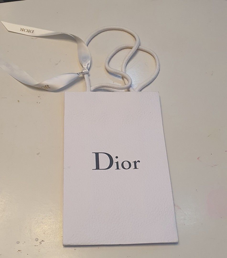 Authentic christian dior paper bag, Luxury, Bags & Wallets on Carousell