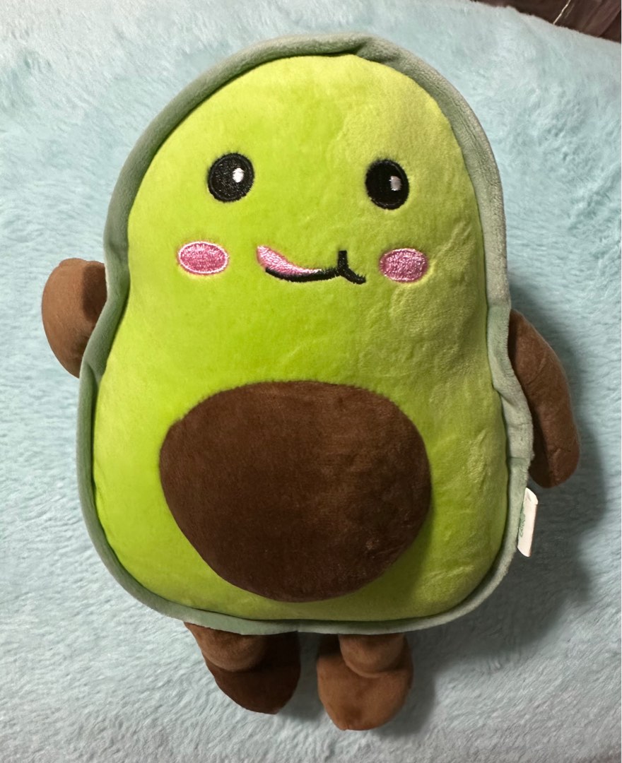 Avocado Plush, Hobbies & Toys, Toys & Games on Carousell