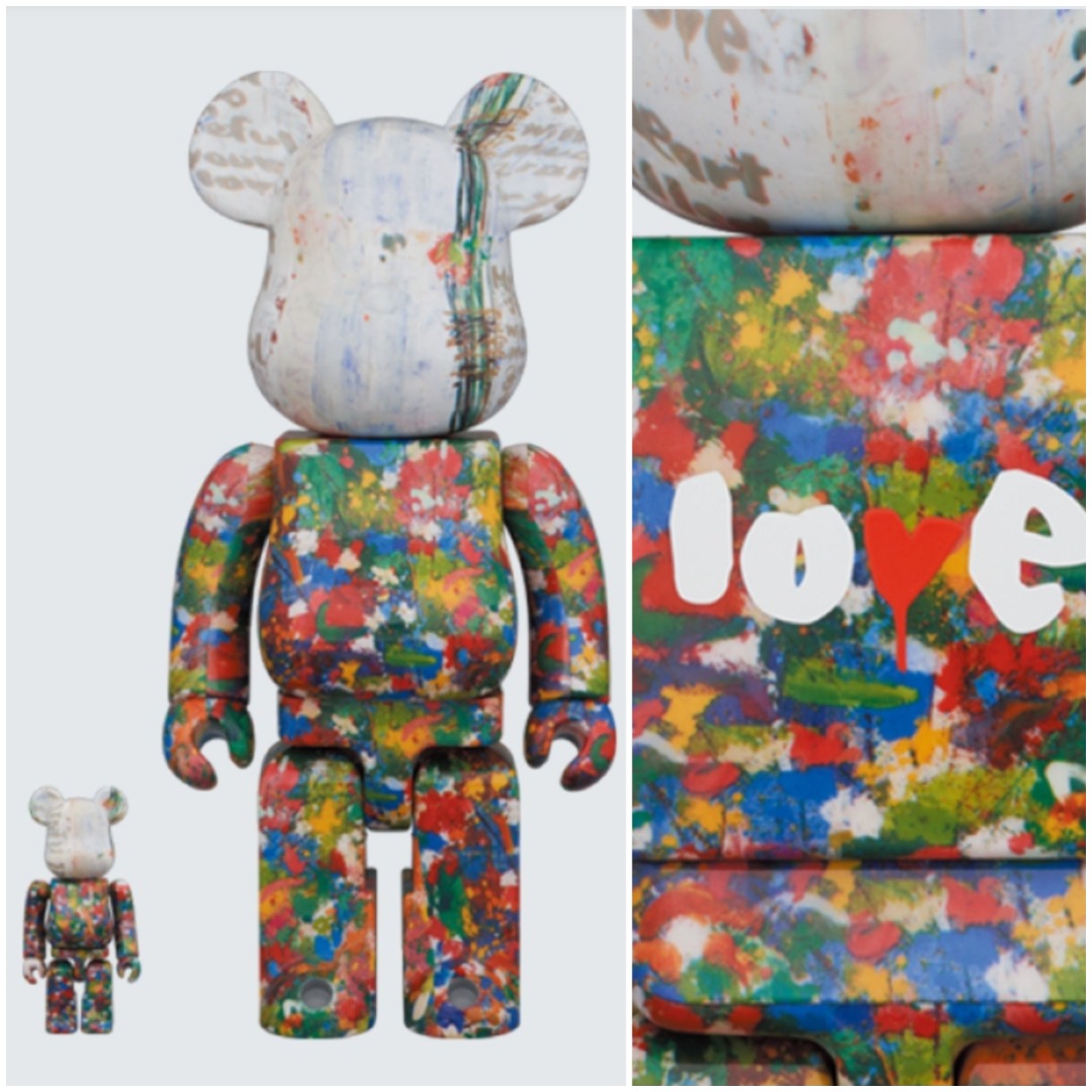 Bearbrick Noritake Kinashi, 400% & 100%, Hobbies & Toys, Toys & Games ...