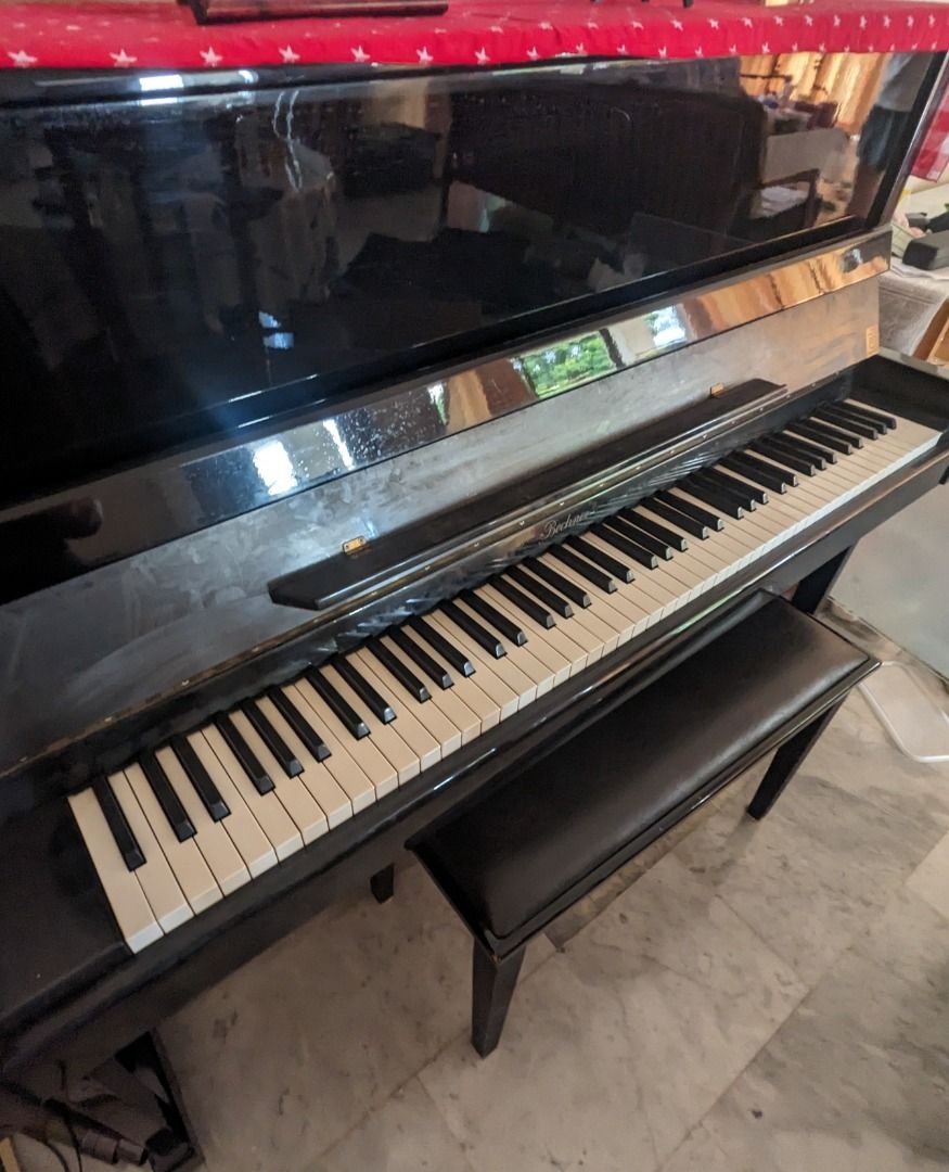 Bechner Upright Piano, Hobbies & Toys, Music & Media, Musical ...