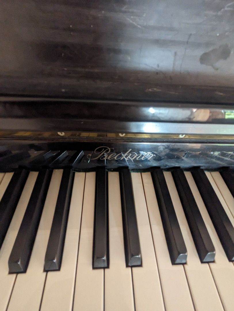 Bechner Upright Piano, Hobbies & Toys, Music & Media, Musical ...