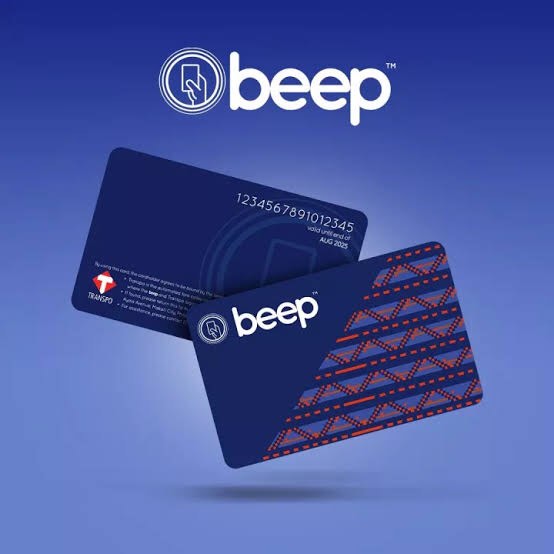 BEEP CARD FOR LRT MRT BGC & P2P BUS, Hobbies & Toys, Travel, Travel ...