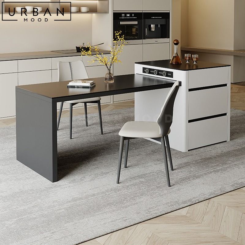 BINA Modern Dining Table Cabinet, Furniture & Home Living, Furniture ...