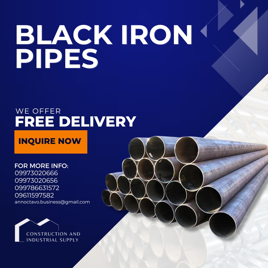Black Iron | Metal Pipe | Commercial Pipe | Metal Bi Pipe | Standard ...