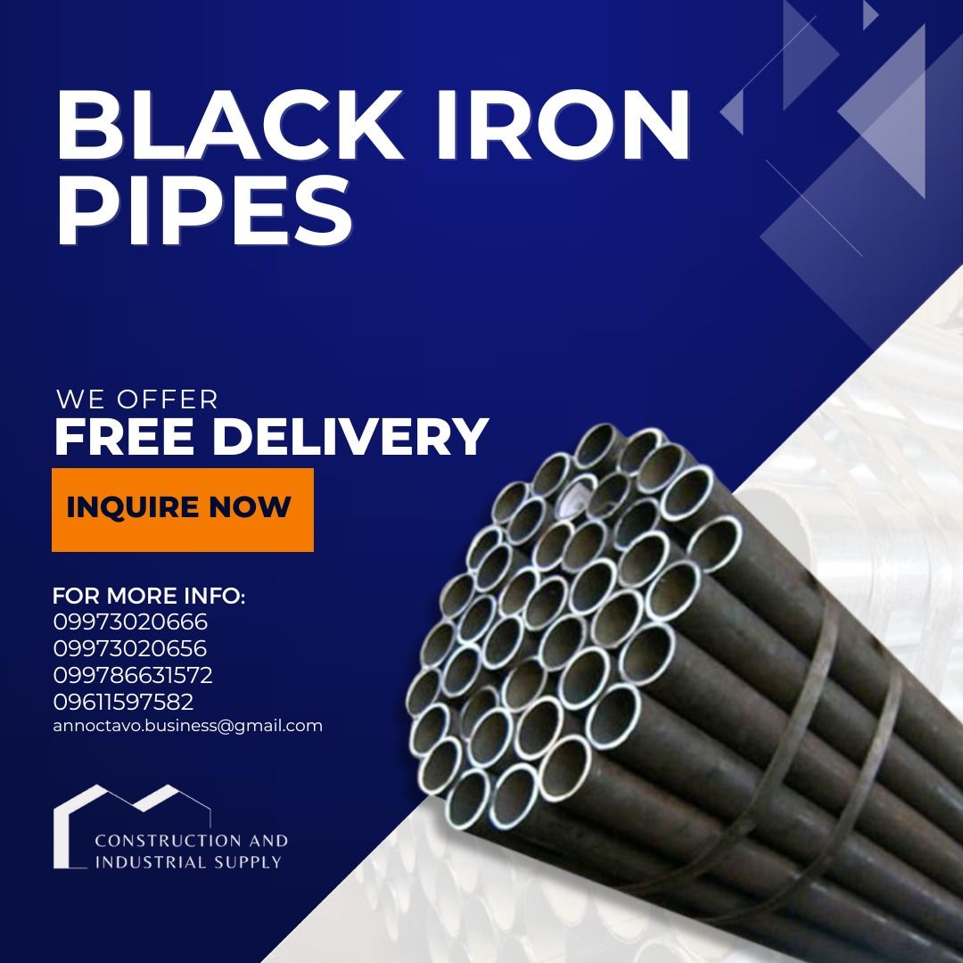 34 In Black Iron Pipe 1