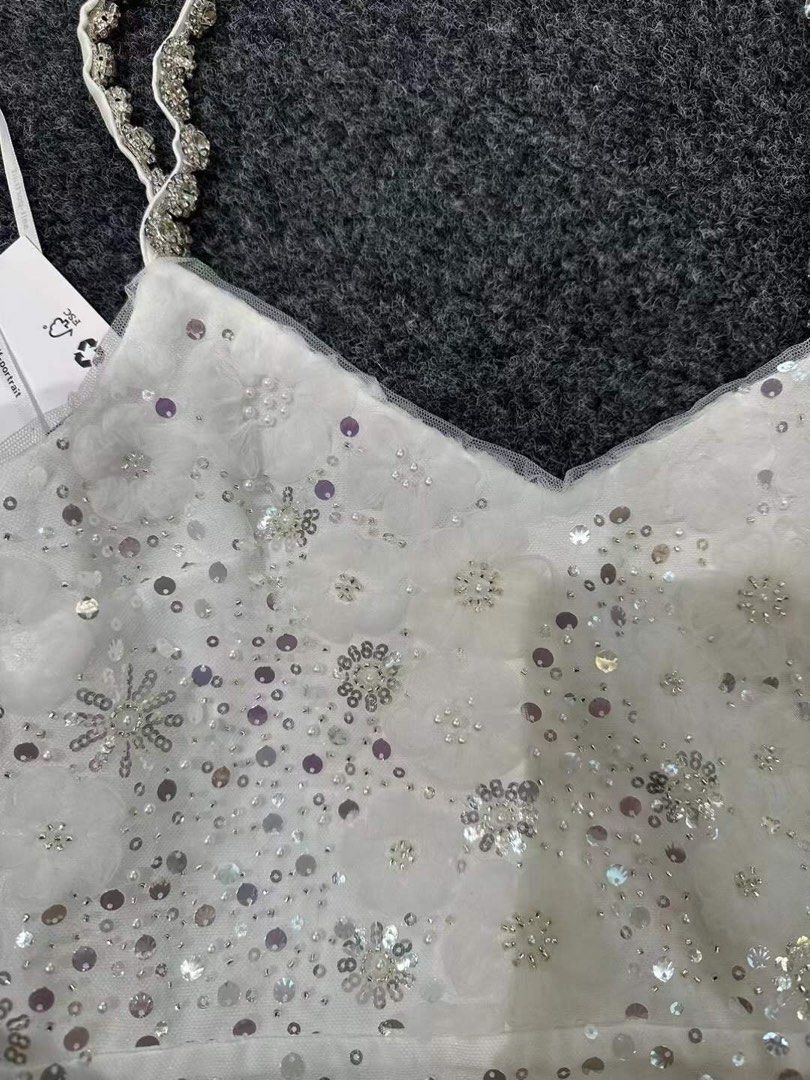 BN authentic self portrait beaded dress, Women's Fashion, Dresses ...