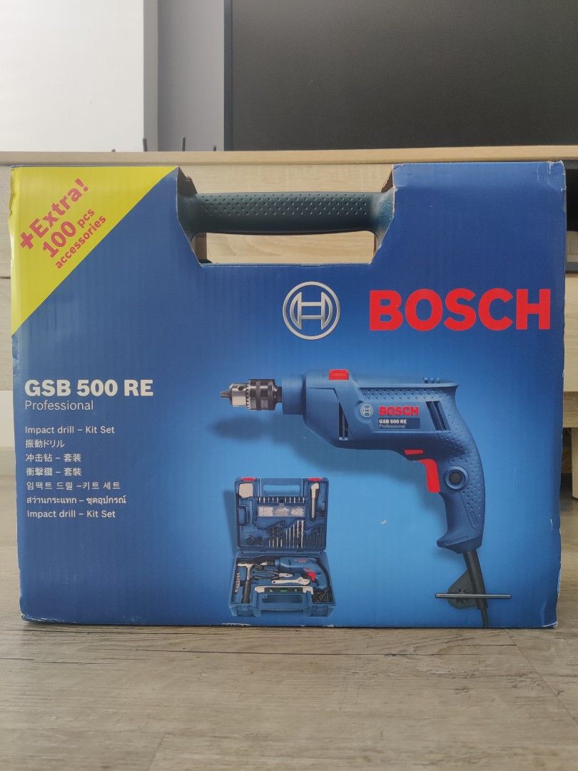 Bosch GSB 500 RE Professional, Furniture & Home Living, Home ...