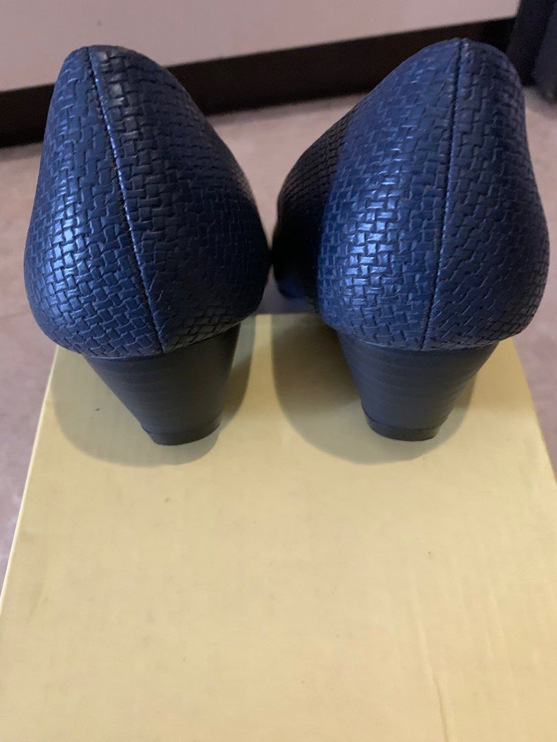 Brand New Antonio Club Navy Blue Court Shoes, Women's Fashion, Footwear ...