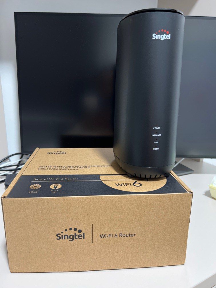 Brand new Singtel WiFi-6 router. RT5703W-d171, Computers & Tech, Parts ...