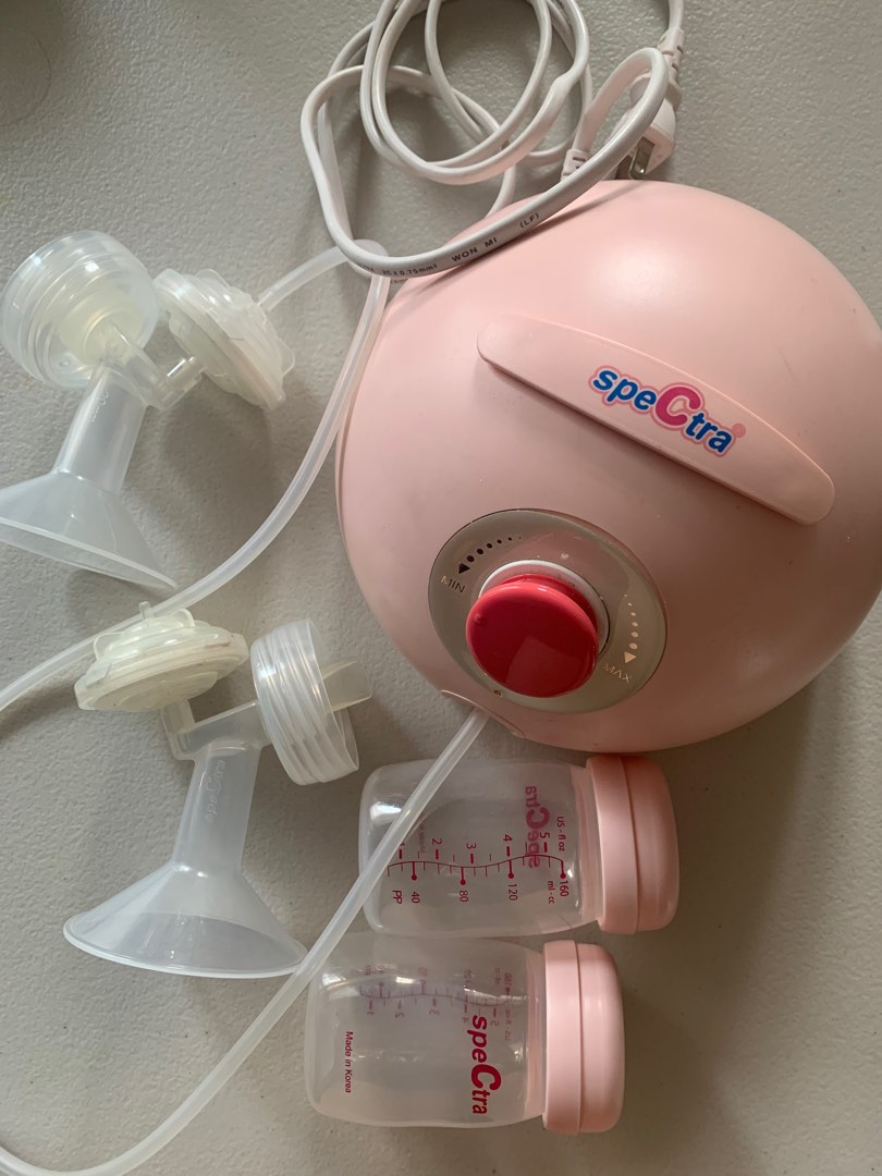 Breast pump spectra pink, Babies & Kids, Maternity Care on Carousell