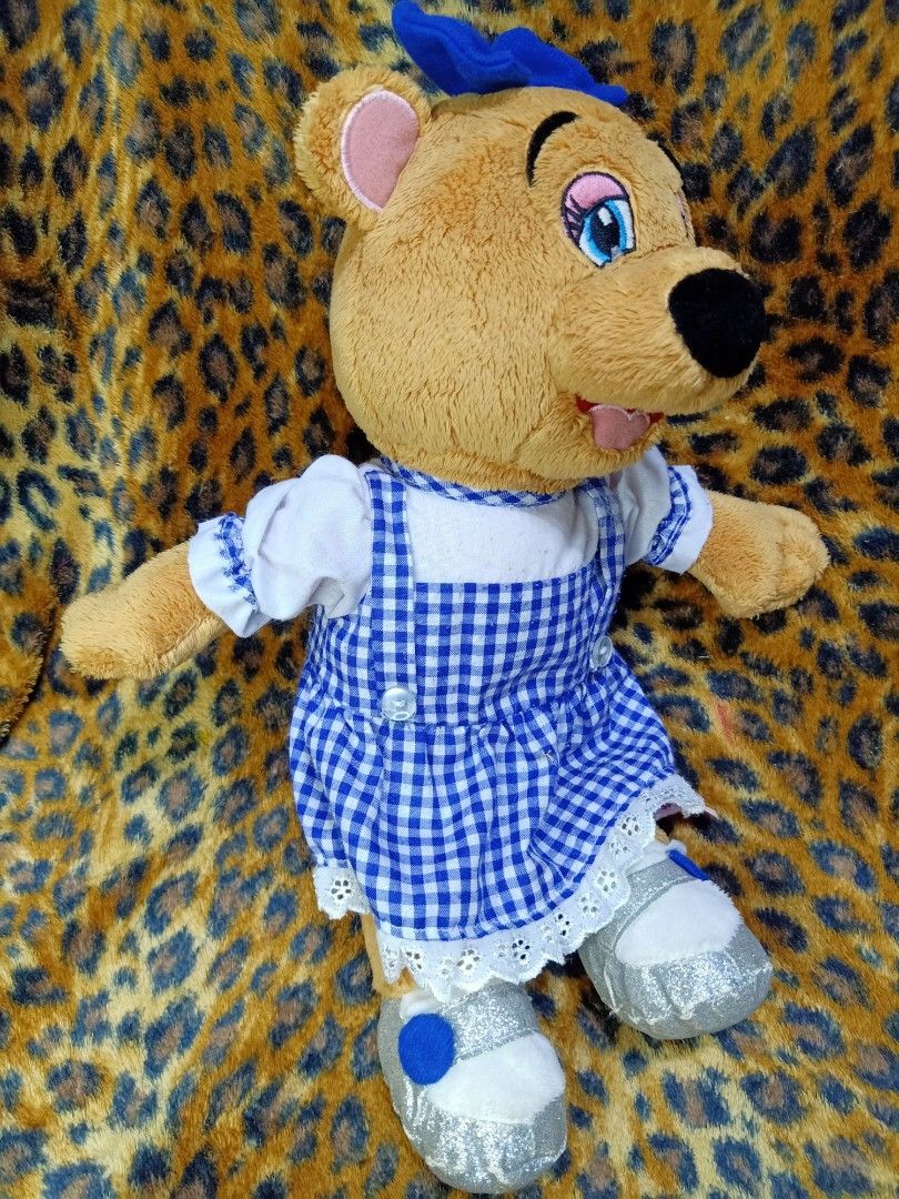 BUTLINS HOLIDAYS BONNIE BEAR BILLY'S GF IN ALICE IN WONDERLAND OUTFIT ...