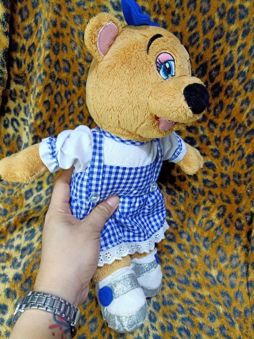 BUTLINS HOLIDAYS BONNIE BEAR BILLY'S GF IN ALICE IN WONDERLAND OUTFIT ...