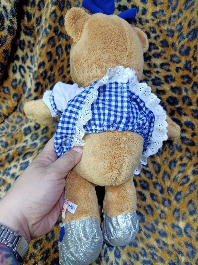 BUTLINS HOLIDAYS BONNIE BEAR BILLY'S GF IN ALICE IN WONDERLAND OUTFIT ...