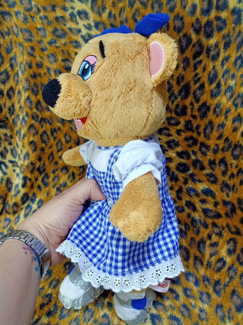 BUTLINS HOLIDAYS BONNIE BEAR BILLY'S GF IN ALICE IN WONDERLAND OUTFIT ...