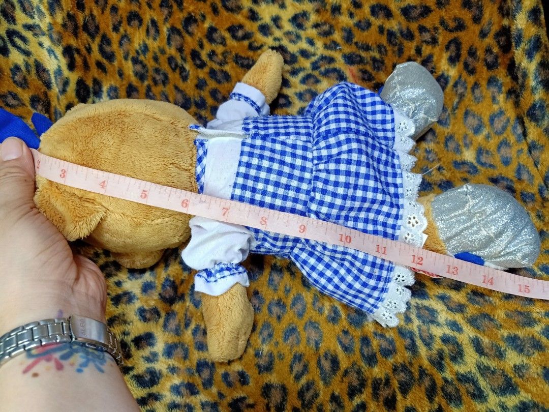 BUTLINS HOLIDAYS BONNIE BEAR BILLY'S GF IN ALICE IN WONDERLAND OUTFIT ...