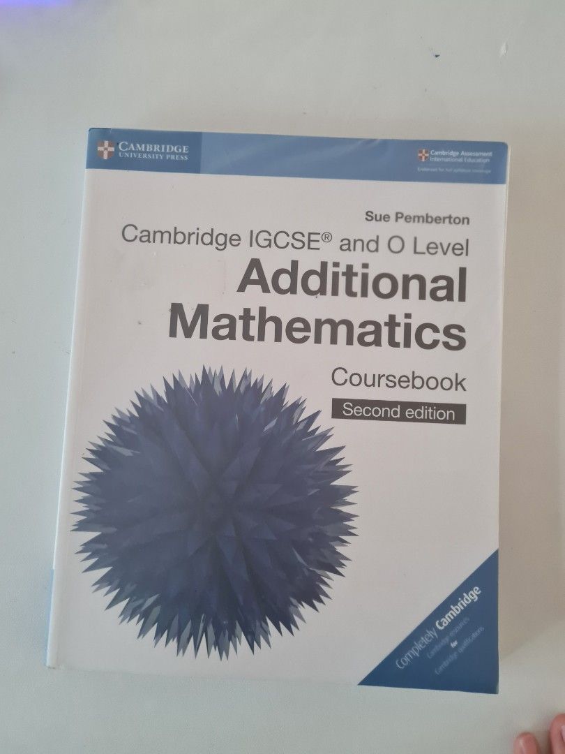 Cambridge Igcse And O Level Additional Mathematics Coursebook Hobbies And Toys Books And Magazines