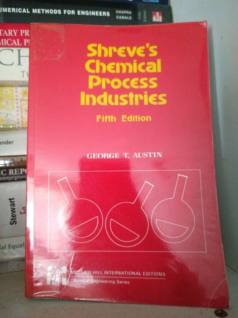 Chemical Process Industries Shreve's, Hobbies & Toys, Books & Magazines ...
