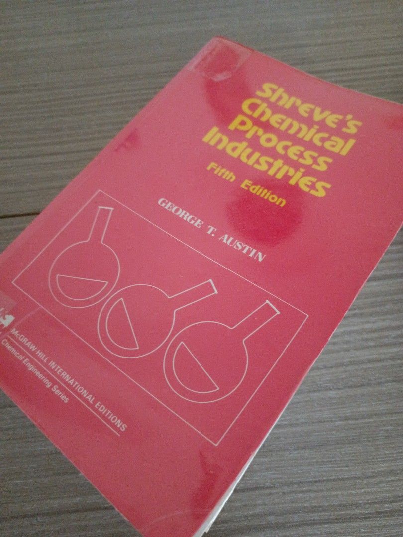 Chemical Process Industries Shreve's, Hobbies & Toys, Books & Magazines ...