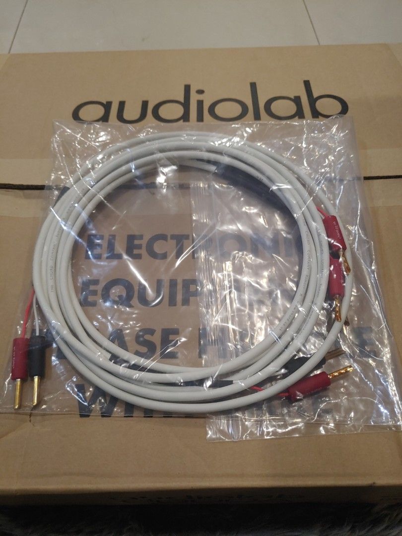 Chord Company RumourX (2022) silver-plated copper speaker cable with ...