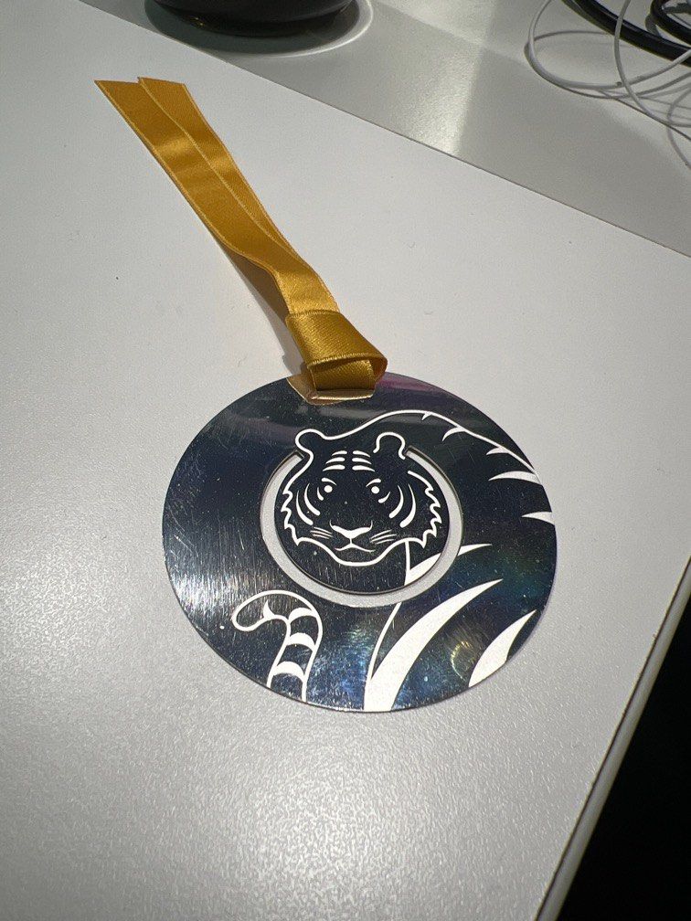 Christofle Tiger Ribbon Bookmark, Hobbies & Toys, Stationery & Craft ...