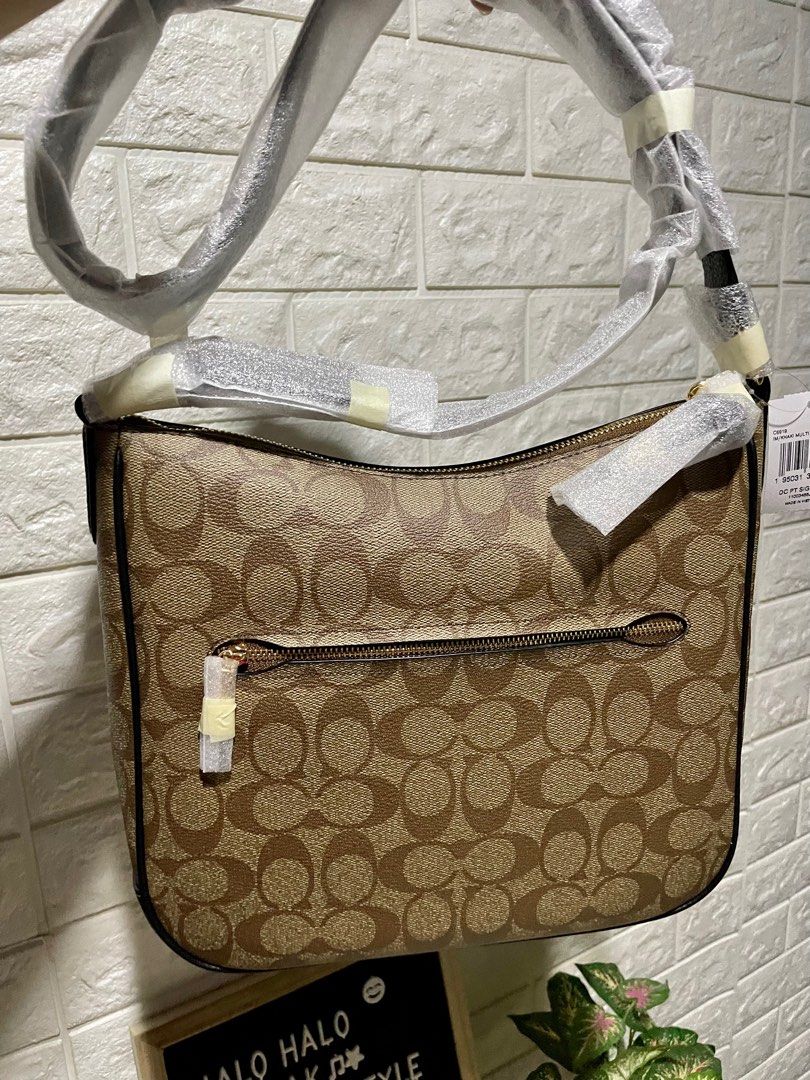 Coach Ellie File Bag In Signature Canvas With Disco Patches, Luxury, Bags & Wallets on Carousell