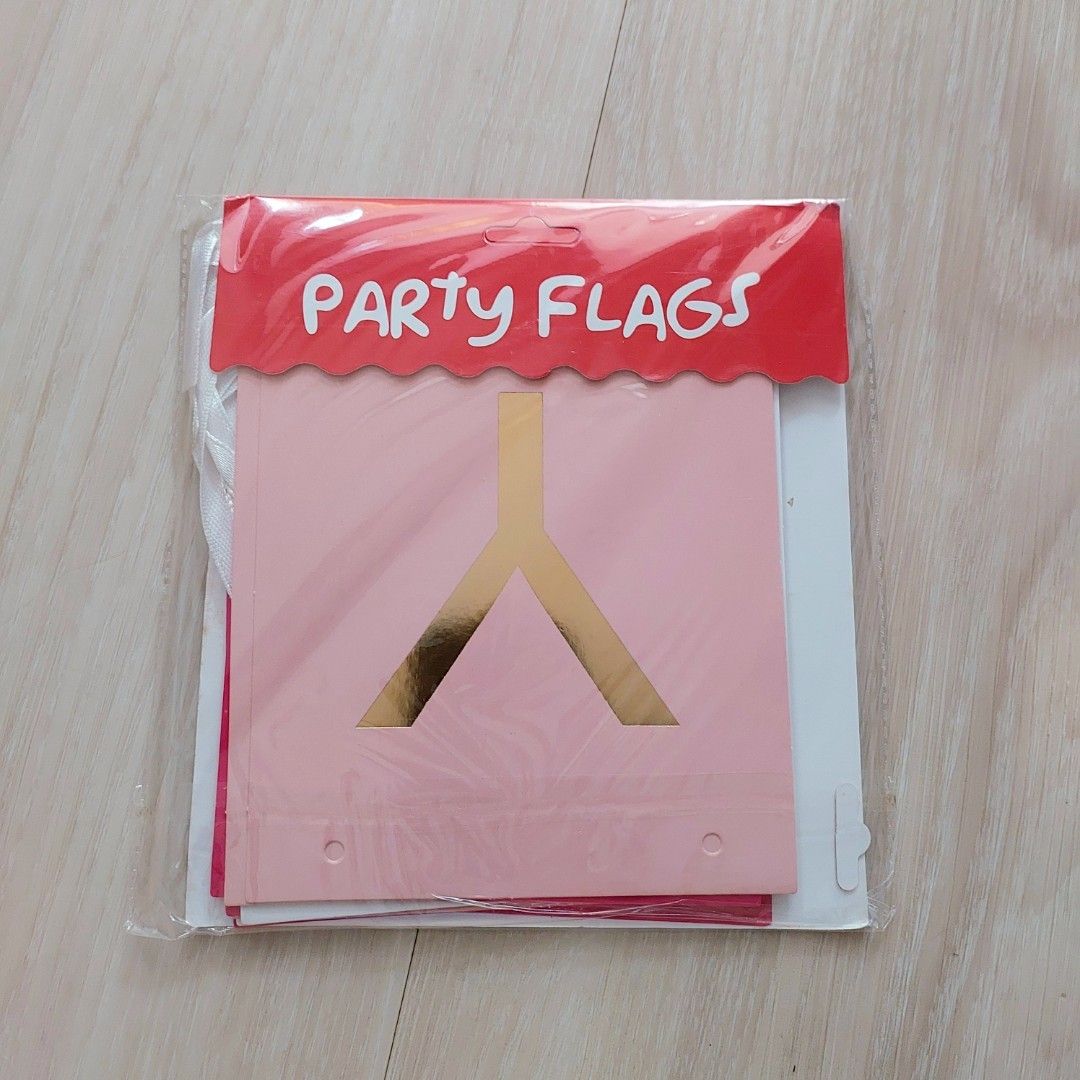 Colourful Triangle Party Flags Bunting Garland Birthday Decoration ...