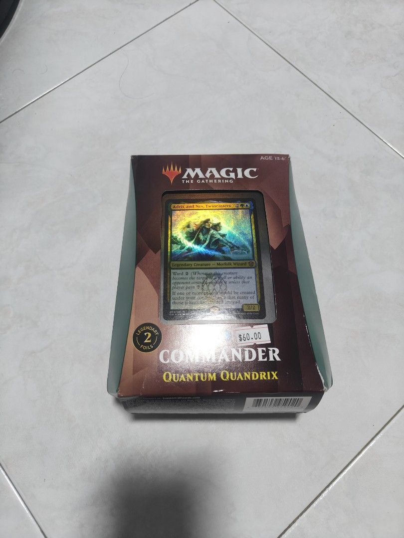 Commander quantum quandrix precon, Hobbies & Toys, Toys & Games on Carousell