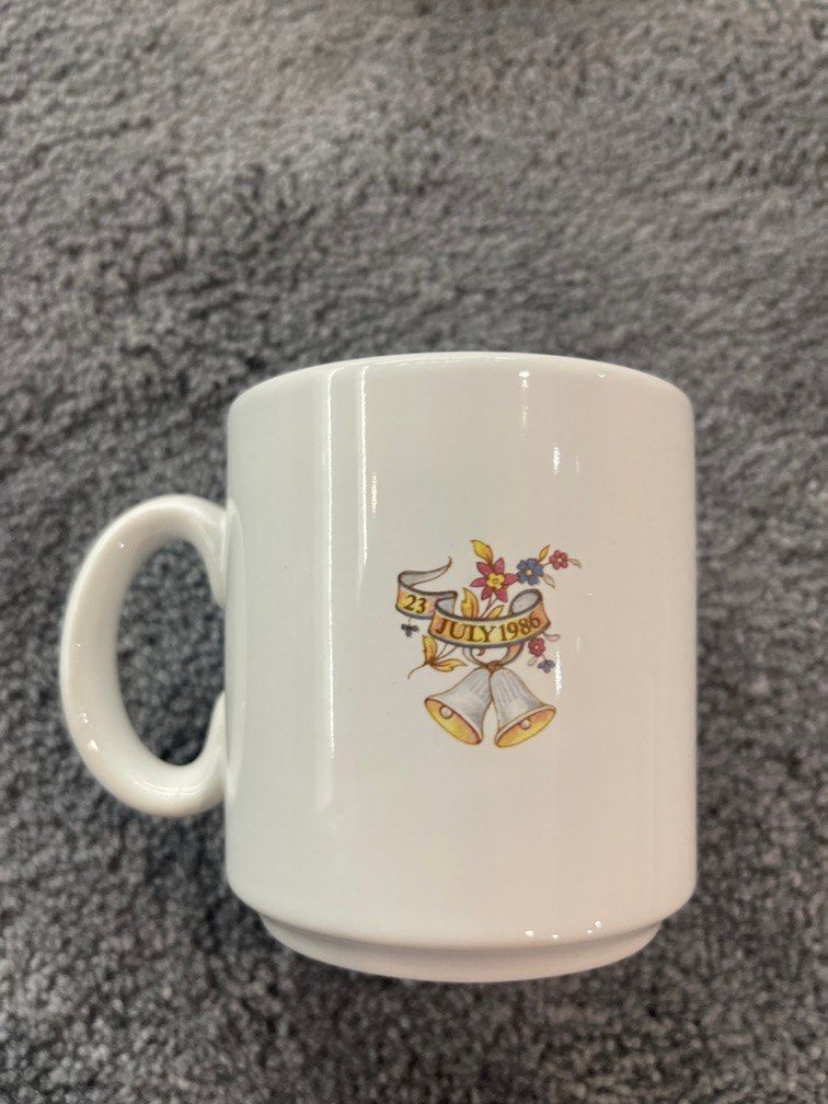 Commemorate Their Marriage (Andrew and Sarah) Cup Mug, Hobbies & Toys ...