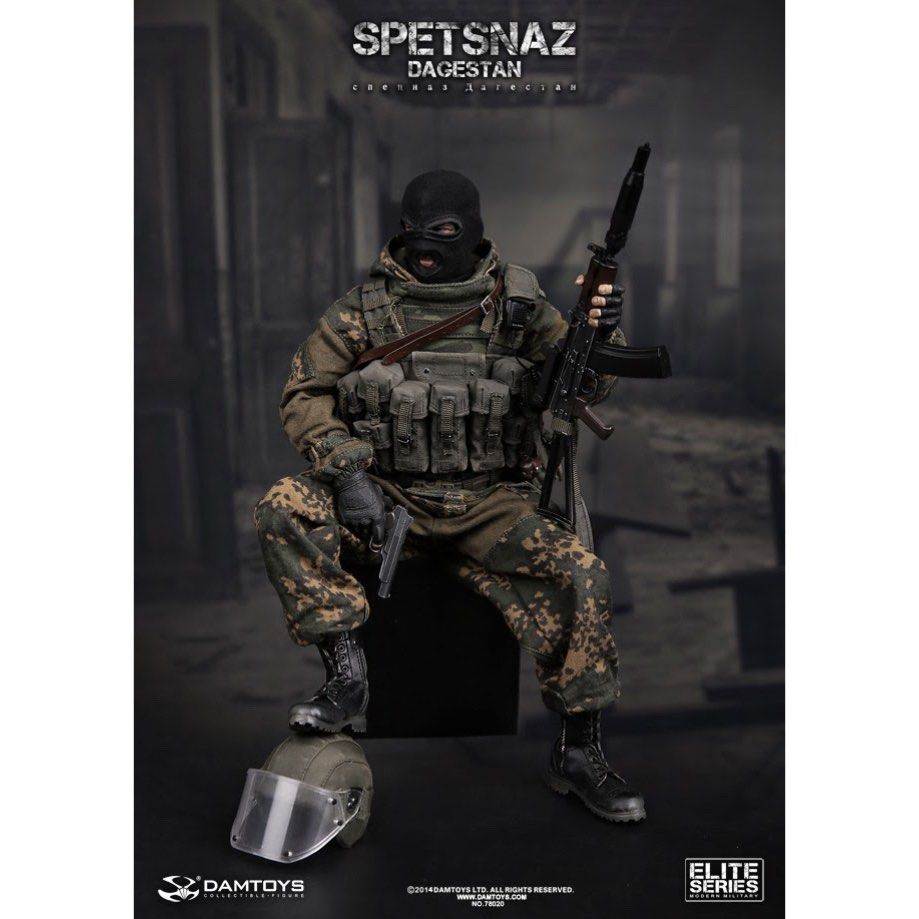 Dam Toys 1/6 SPETSNAZ in Dagestan (78020), Hobbies & Toys, Toys & Games ...